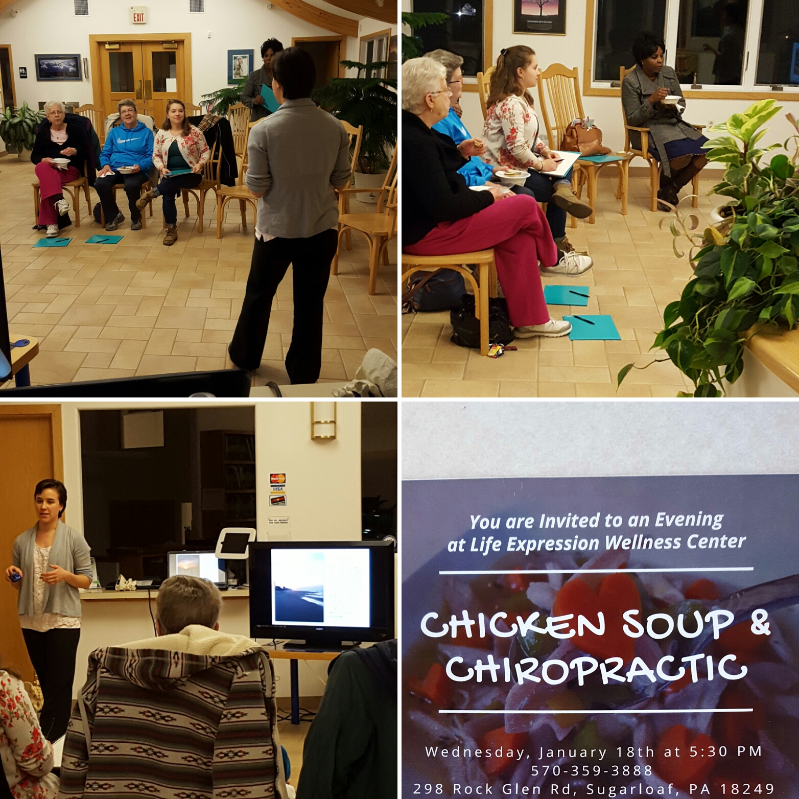 Here's some of the highlights of our Chicken Soup & Chiropractic ...